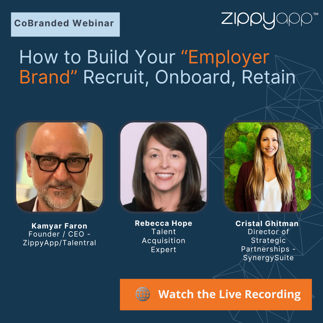 ZippyApp Webinar - Building an Employer Brand